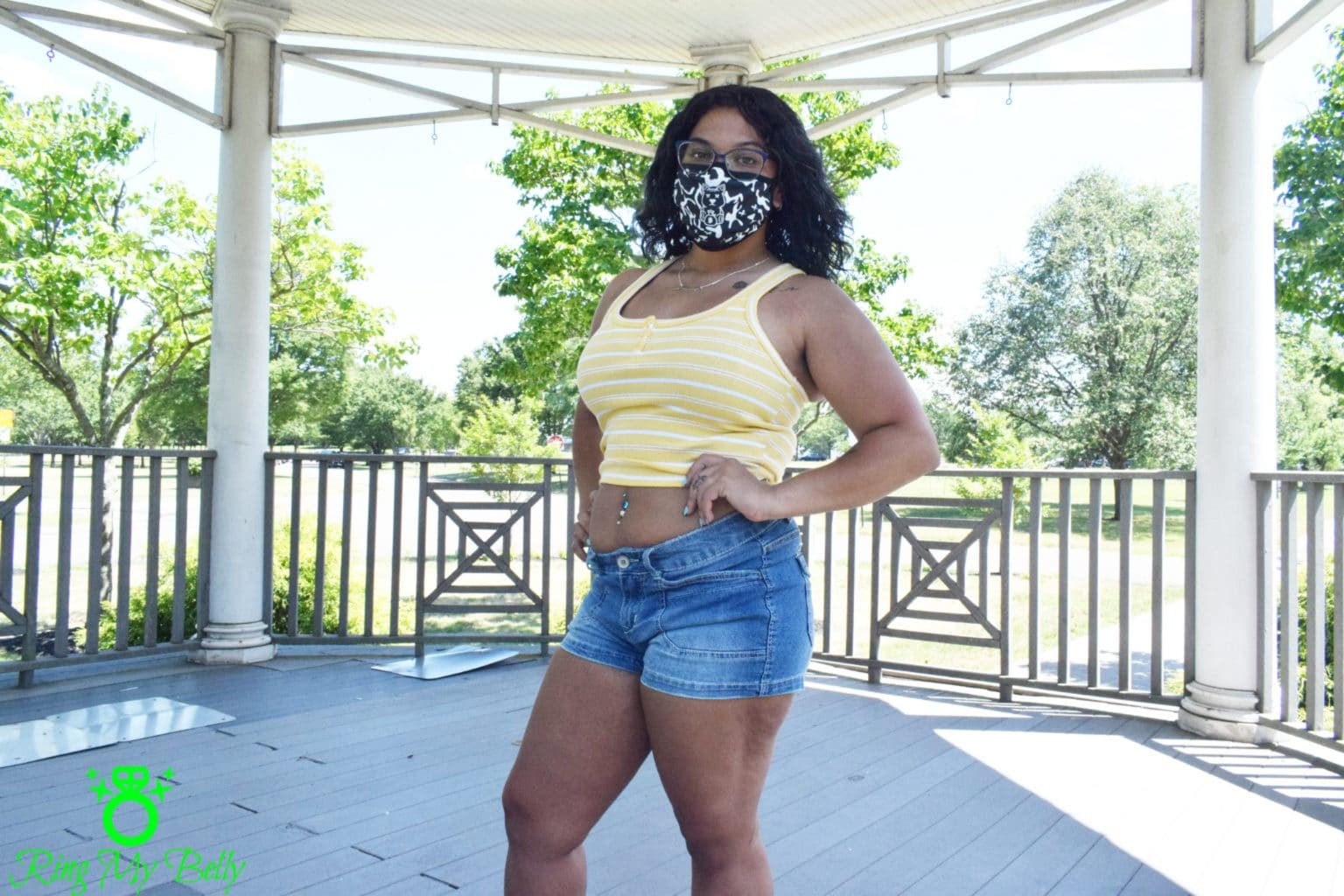 Double Belly Piercing with Miss. Cici | Ring My Belly